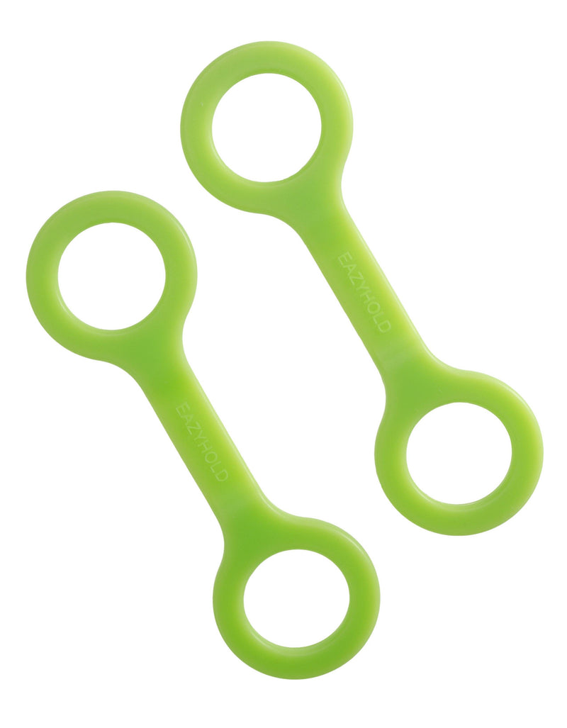 EazyHold Two Pack Sippy Cup Bottle Holder 7 1/2" - Universal Cuff, Sil